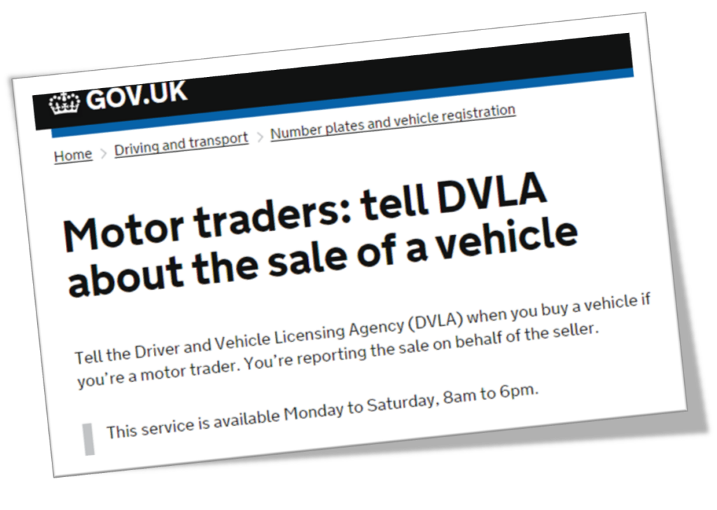Vehicle management online services - DVLA digital services blog